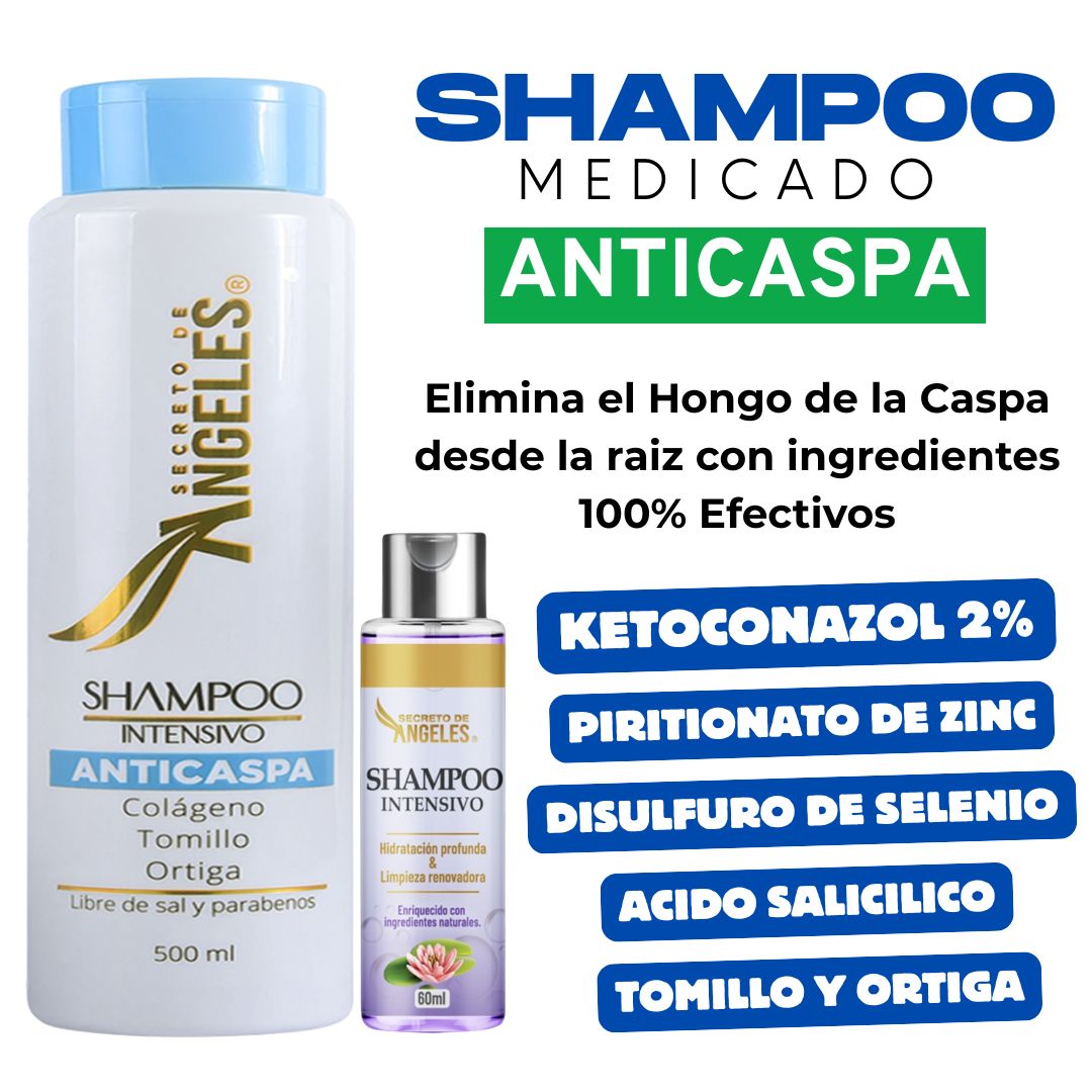 Shampoo Anticaspa - Anticeborreico Medicado – COMPRAMELOYA.COM